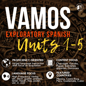 The Comprehensible Classroom | Vamos Unit 1 | Chocolate | Exploratory…