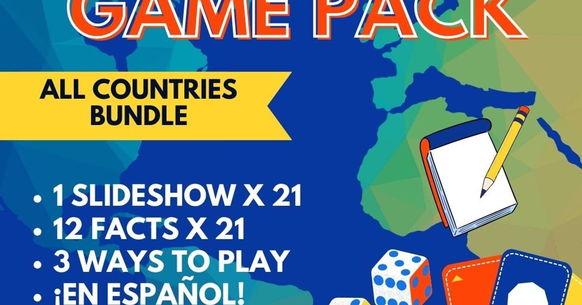 The Comprehensible Classroom | Simple Facts Games | Arcoíris, Seis,