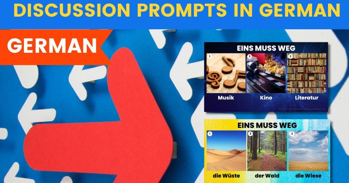 The Comprehensible Classroom | Eins mus weg | One's gotta go