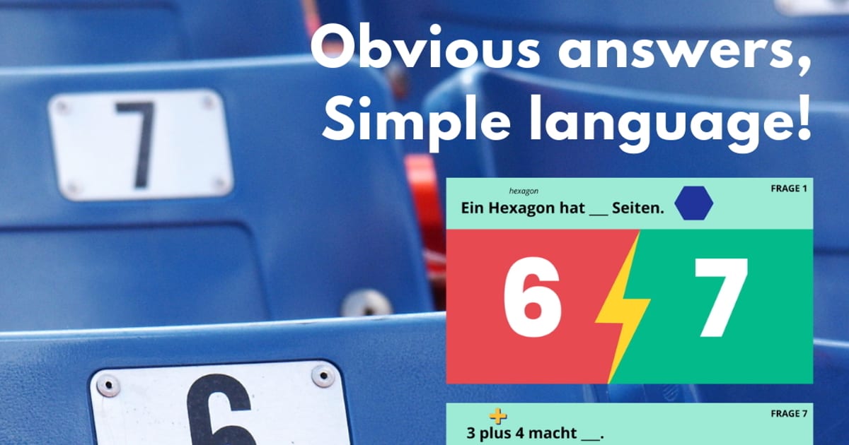 The Comprehensible Classroom | 6, 7 - The Unfair Game® in German