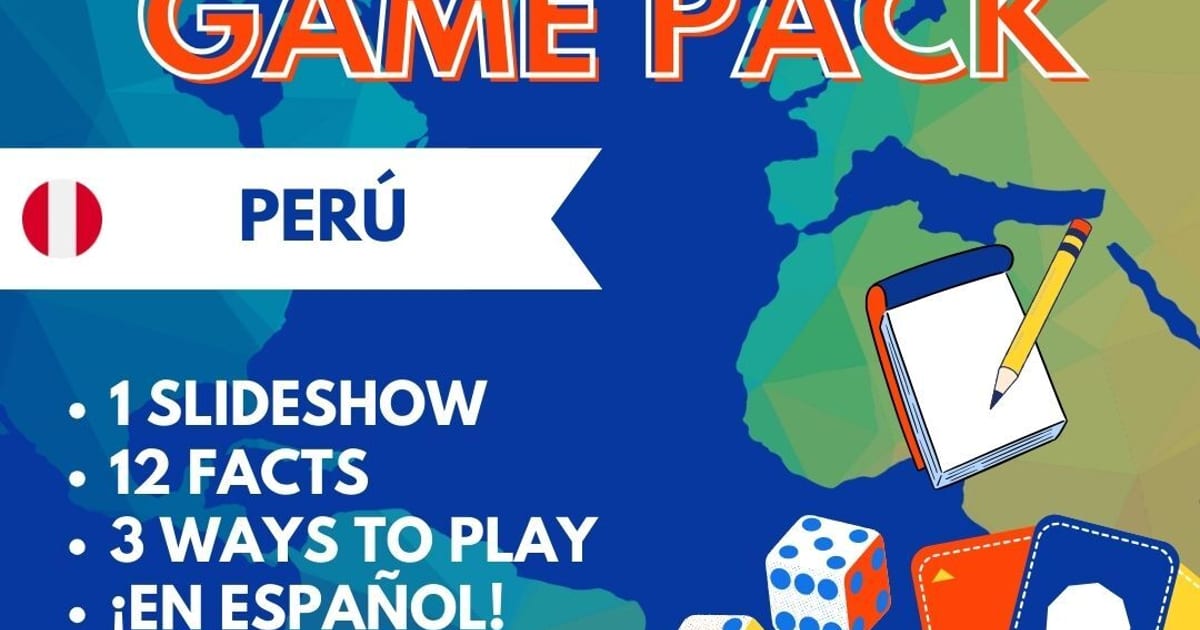 The Comprehensible Classroom | Simple Facts Games | Arcoíris, Seis,