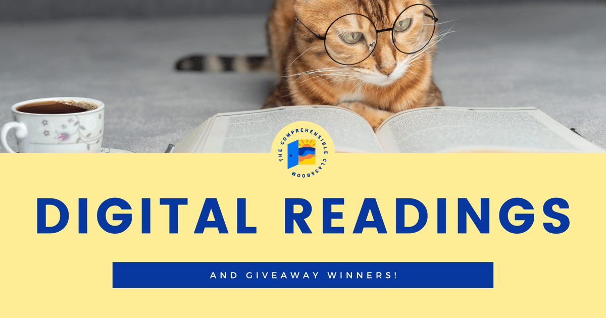 The Comprehensible Classroom | Digital readings for students