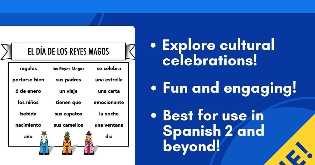 The Comprehensible Classroom | El Día de los Reyes Magos | Reading…