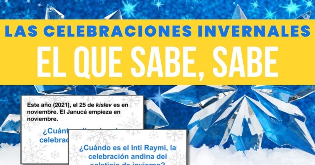 The Comprehensible Classroom | El que sabe, sabe | Las celebraciones…