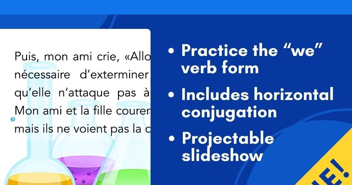 The Comprehensible Classroom | La créature | Reading in French