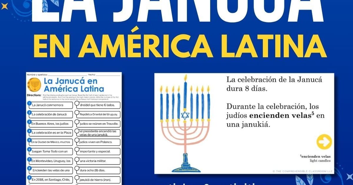 The Comprehensible Classroom | La Janucá en América Latina