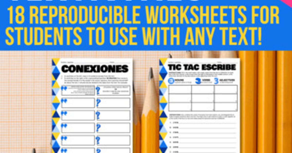 The Comprehensible Classroom | MORE Independent Textivities