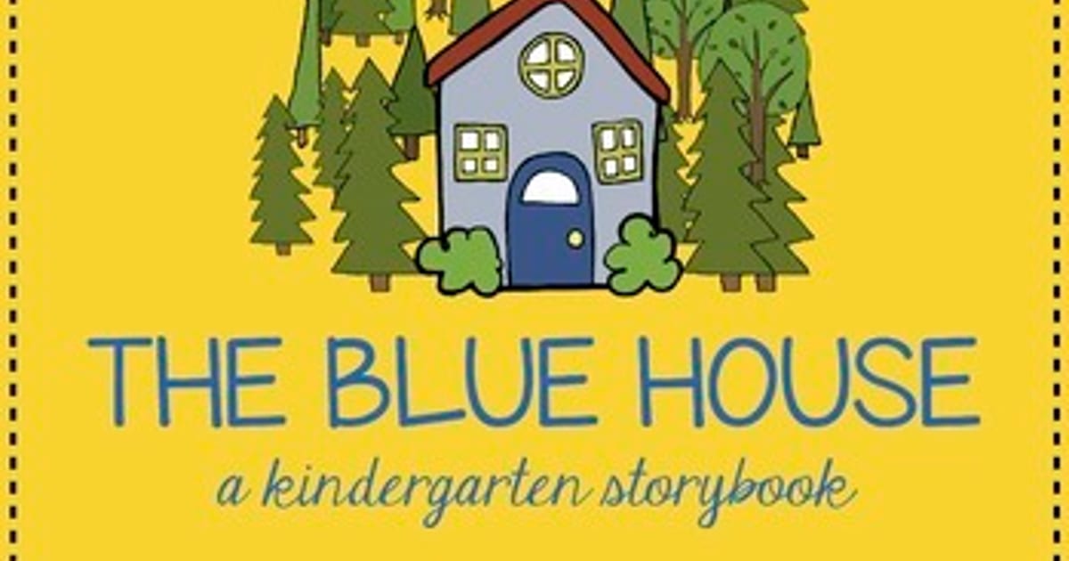 The Comprehensible Classroom | The Blue House | A printable storybook…