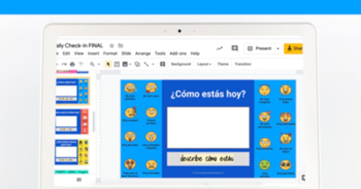 The Comprehensible Classroom | Digital Check-in | Spanish