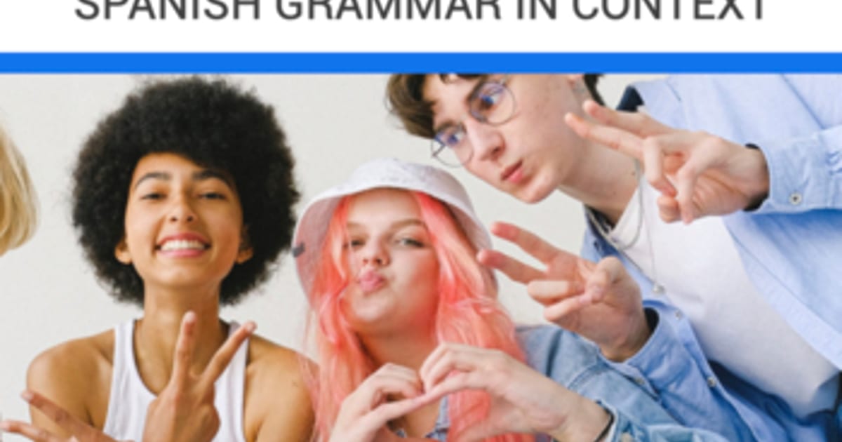 The Comprehensible Classroom | Subject Pronouns in Spanish