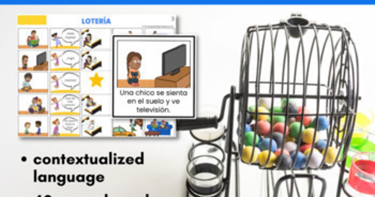 The Comprehensible Classroom | TPR Bingo | SPANISH