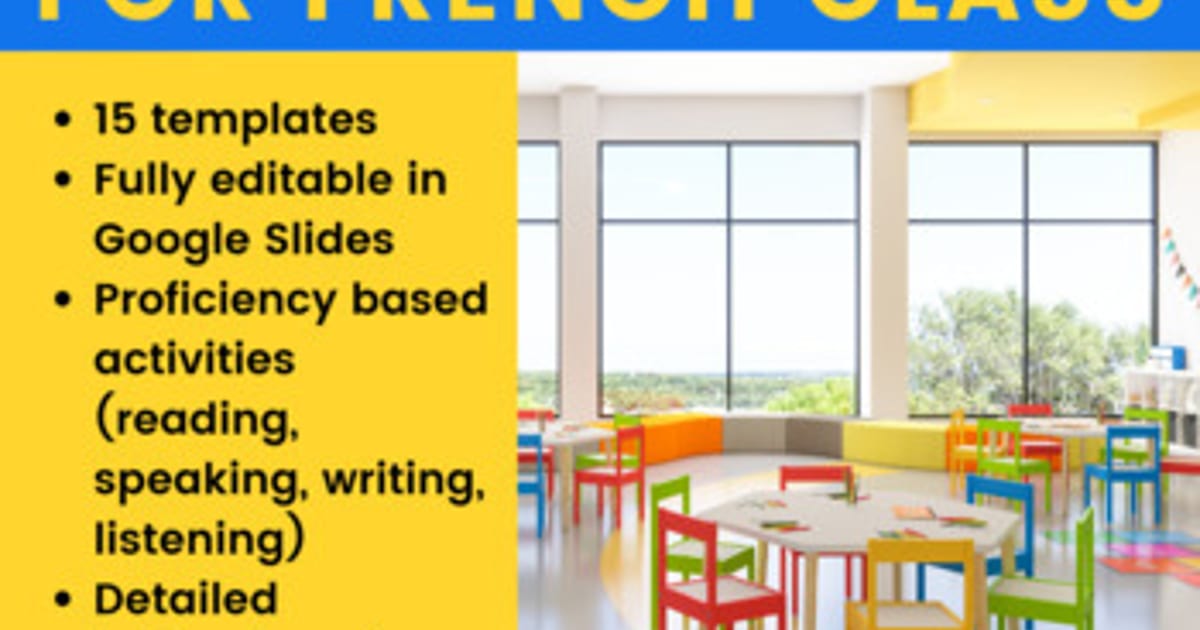 The Comprehensible Classroom | Editable Stations for French classes