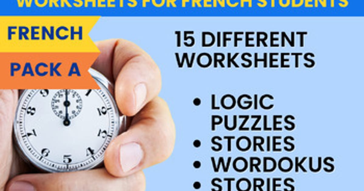 The Comprehensible Classroom | Fast Finishers Activities | Pack A