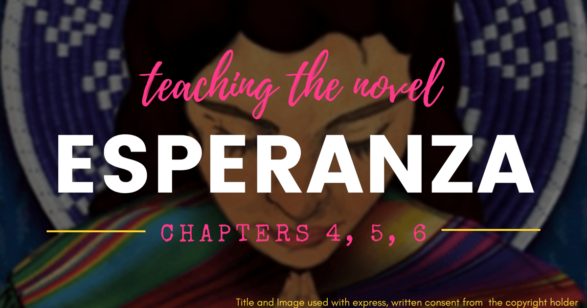 The Comprehensible Classroom | Esperanza Chapters 4, 5, and 6