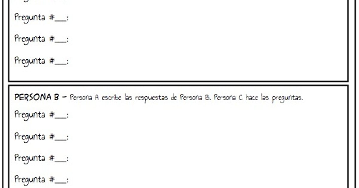 The Comprehensible Classroom | Fan N Pick Forms