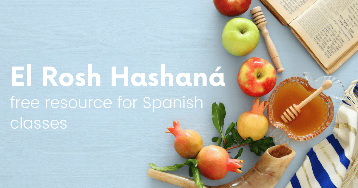 The Comprehensible Classroom | Rosh Hashanah resource in French
