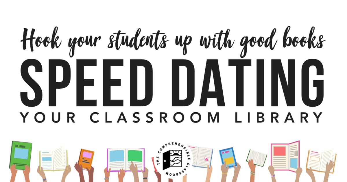 The Comprehensible Classroom | Use speed dating to help your students…