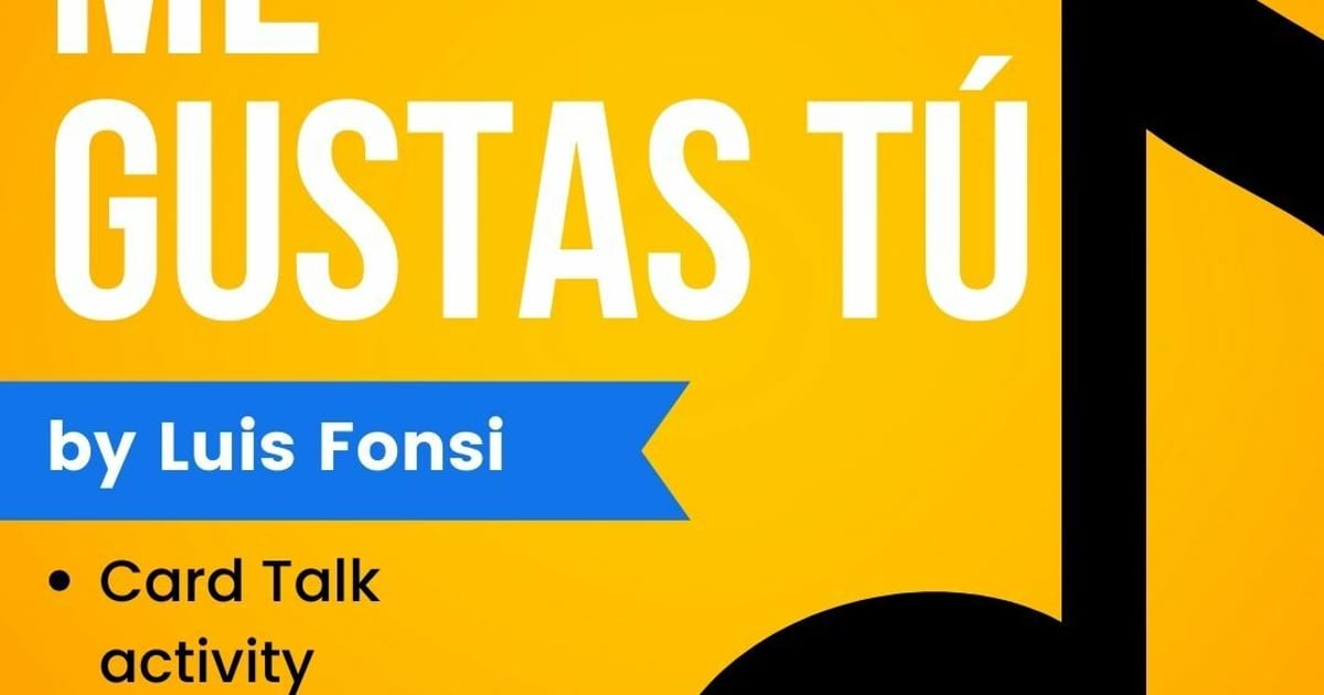 Me Gustas Tu Edited For Spanish Class Lyrics Sale Online | fast-lisa ...